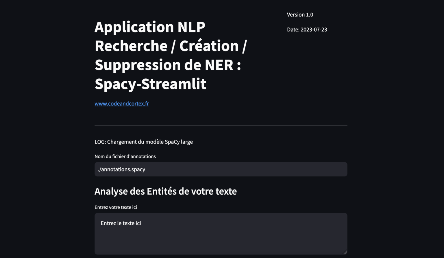 Ajouter des Entités Nommées (NER) à votre modèle SpaCy - Code and Cortex