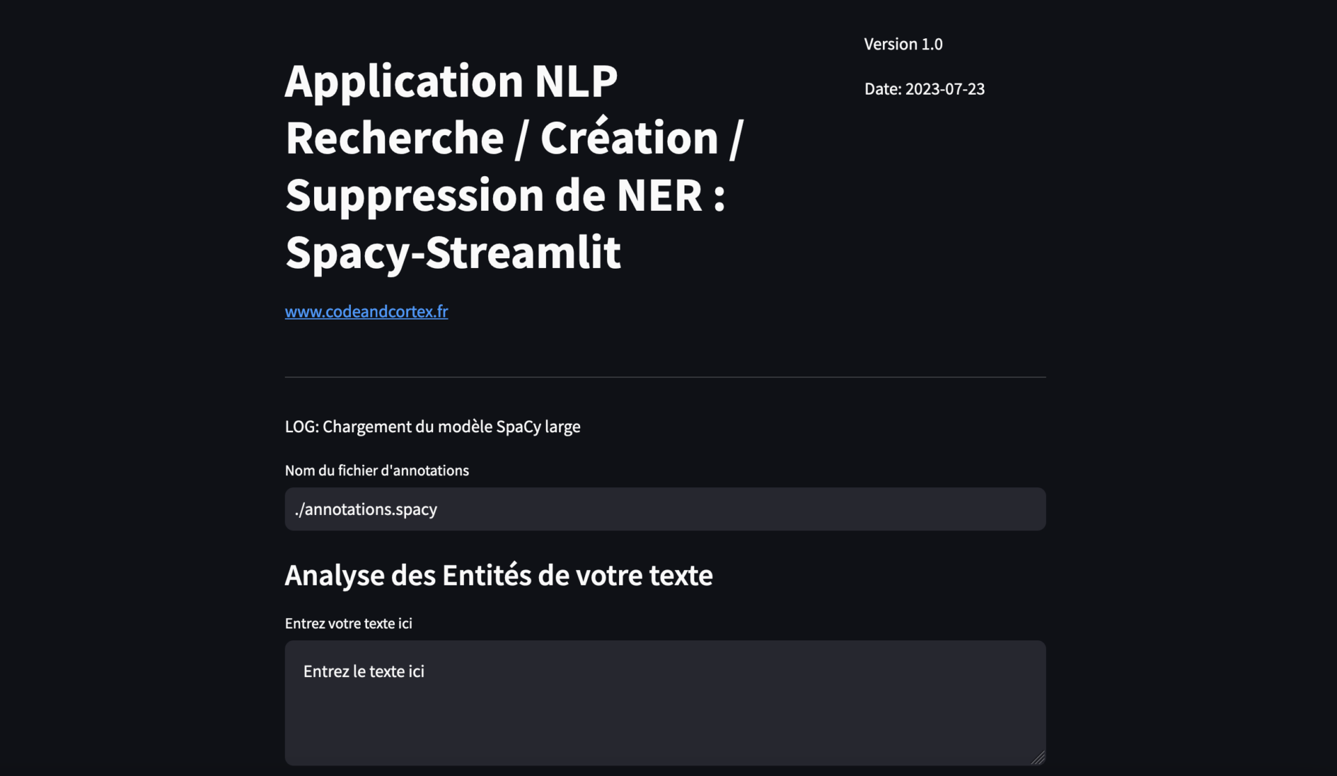 Ajouter des Entités Nommées (NER) à votre modèle SpaCy - Code and Cortex